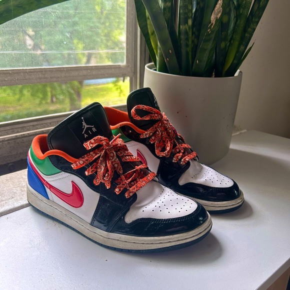 Jordan | Shoes | Womens Air Jordan Low Multicolor | Poshmark